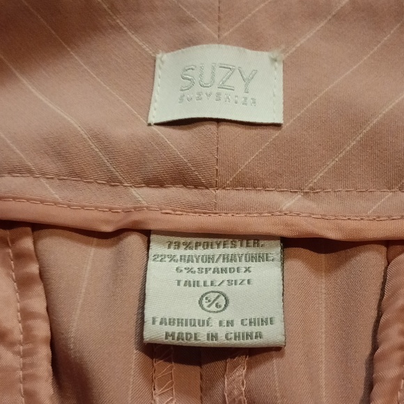 Suzy Shier | Pants & Jumpsuits | Suzy Shier Pinstripe Dress Pants ...